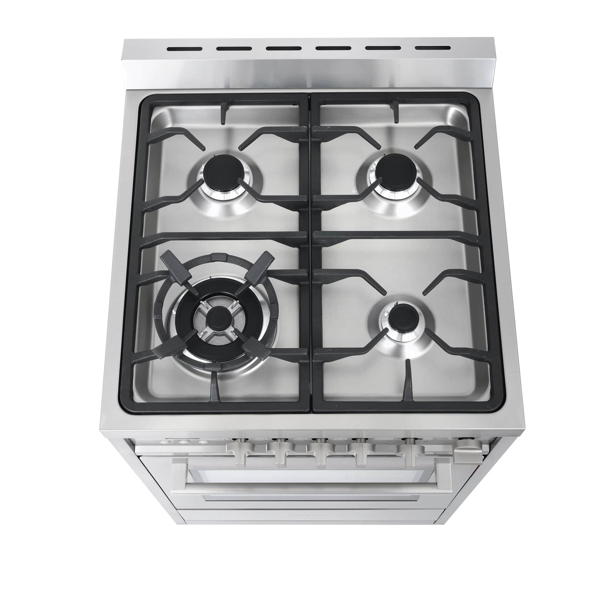 Cosmo 24-Inch 2.73 Cu. Ft. Single Oven Gas Range with 4 Burner Cooktop ...