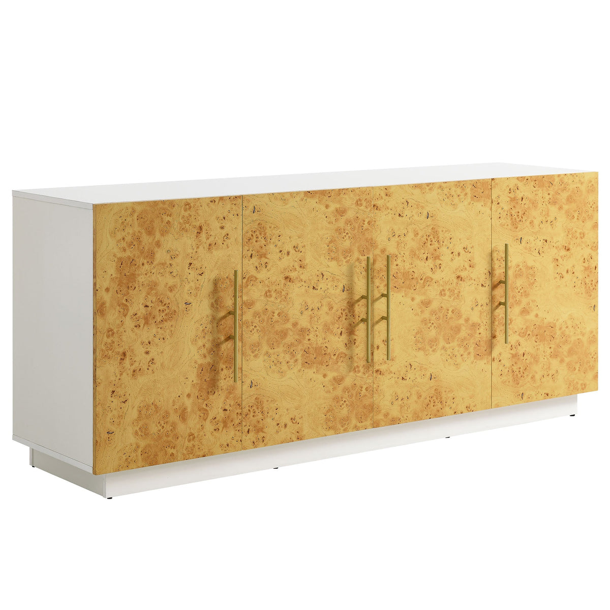 Abel 69 Inch Burl Wood Sideboard Buffet TV Stand — Urban Supply ...