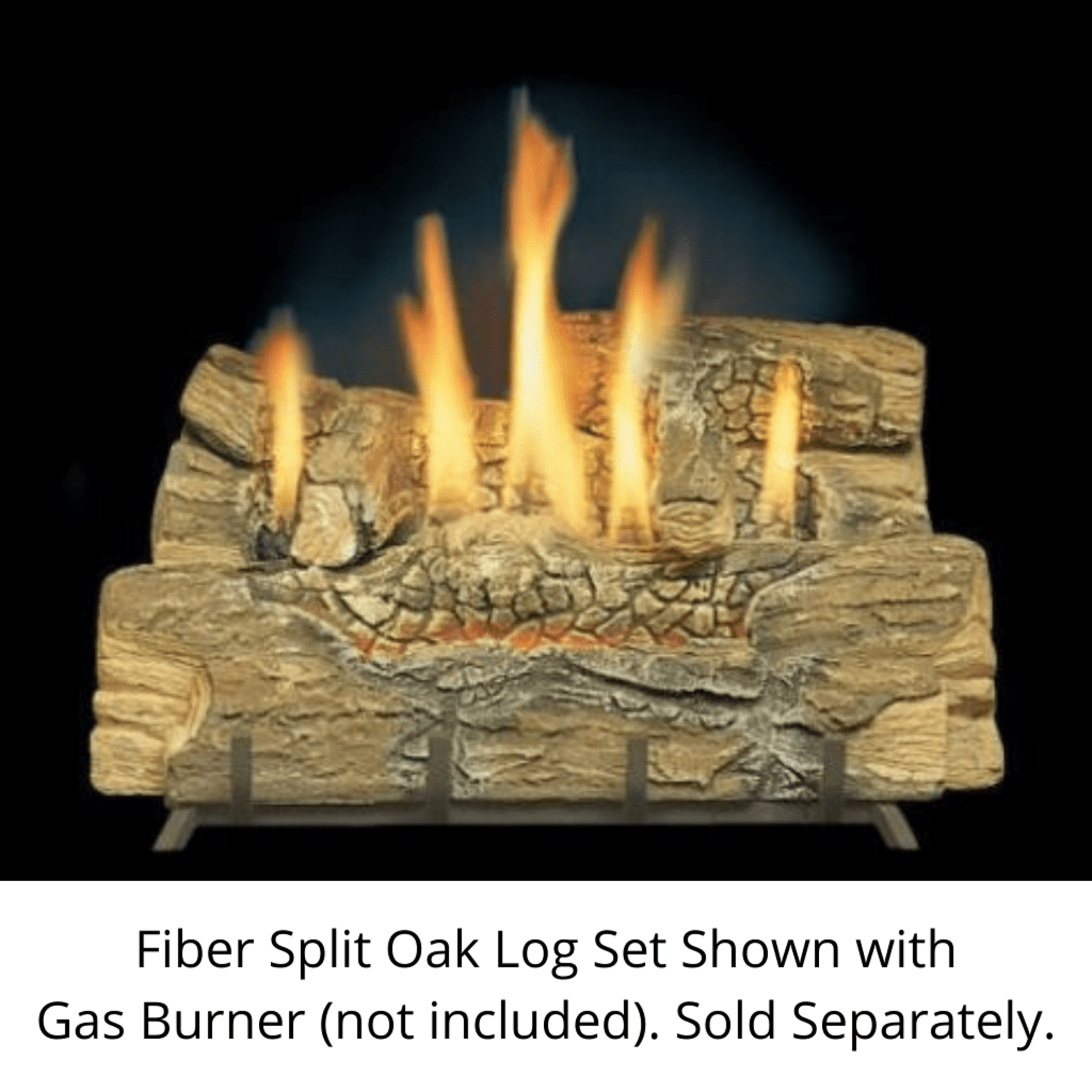 Kingsman 18"/24"/30" Fiber Split Oak Log Set (Logs Only) — Urban Supply ...