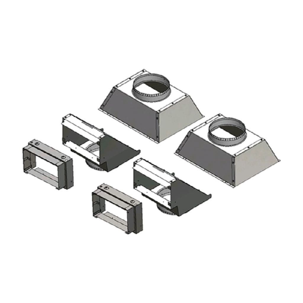 Napoleon Ducted Heat Management Side Discharge Kit for Luxuria and Vec ...
