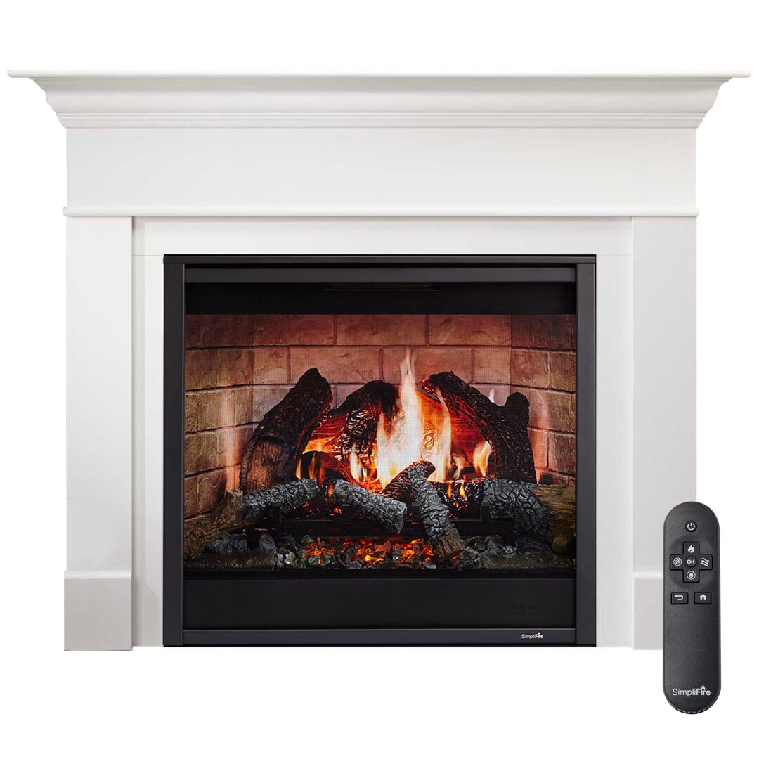 SimpliFire Inception 36" Built-In Electric Fireplace — Urban Supply ...