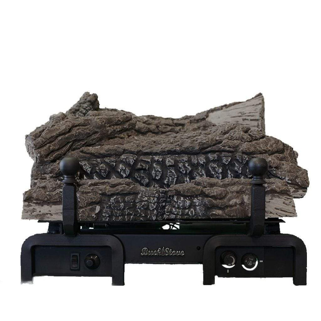 Buck Stove 30 inch Thermostatic Liquid Propane Ceramic Log Set GL CR30 ...