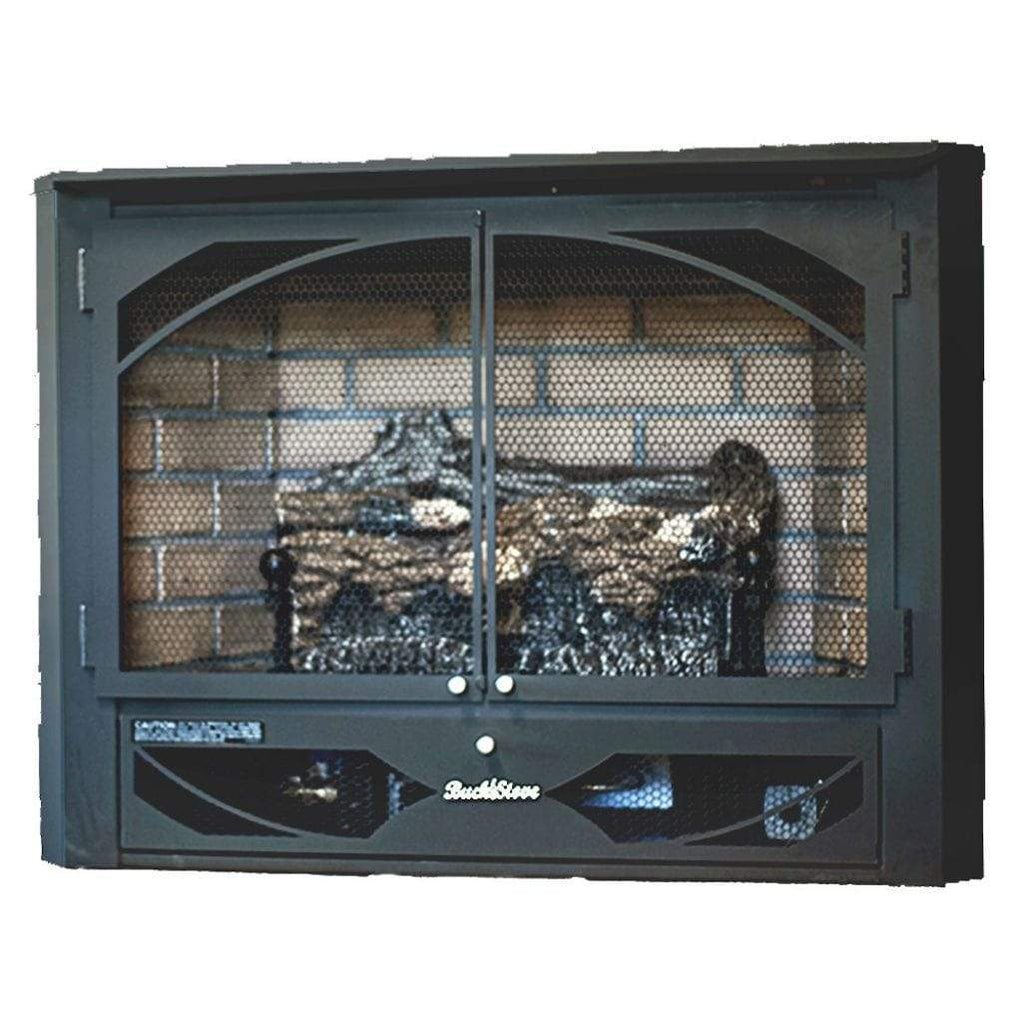 Buck Stove Model 384 Vent Free Gas Heating Stove NV 3844-DOORS — Urban ...